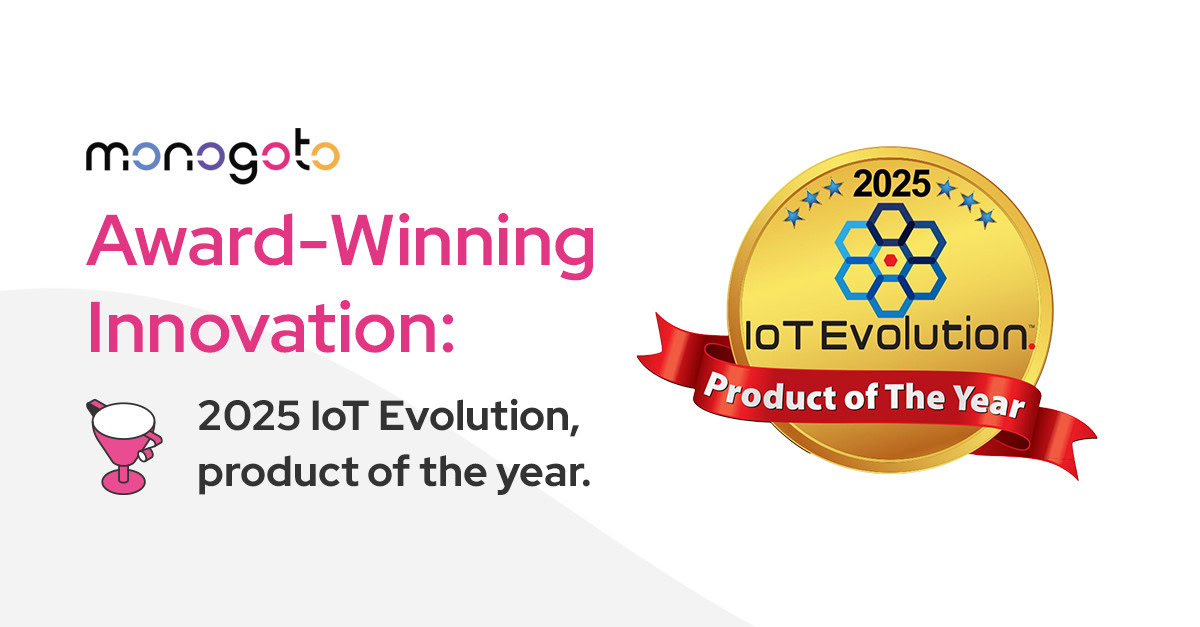 Monogoto wins 2025 IoT Evolution Product of the Year Award